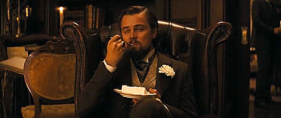 Django noir, gâteau blanc | CinéMiam